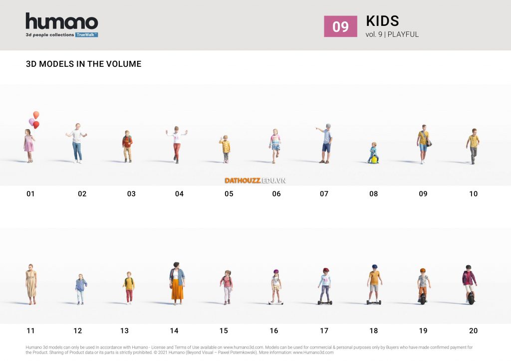 ASSETS PEOPLE VOL 6 – Enscape DatHouzz