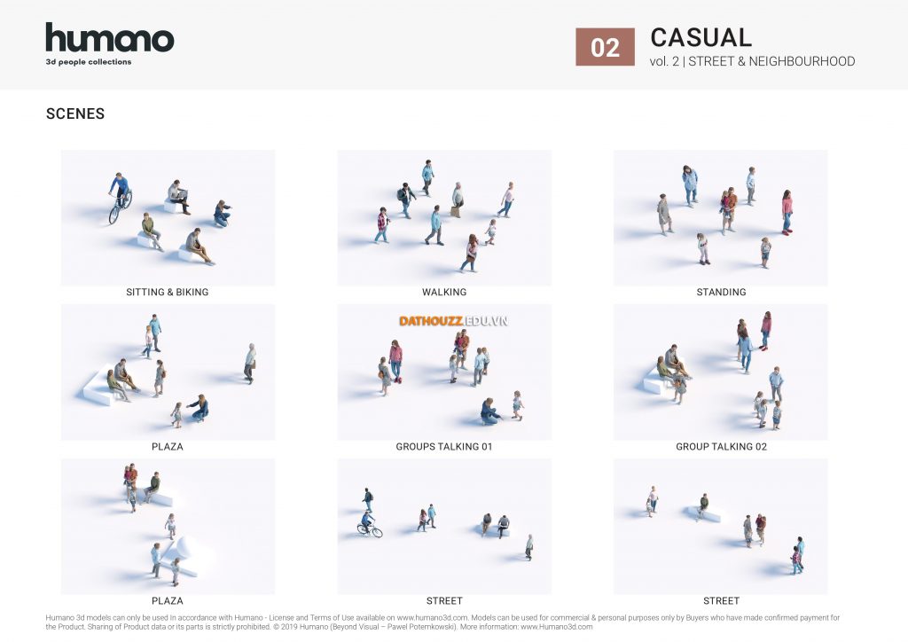 ASSETS PEOPLE VOL 2 – Enscape DatHouzz