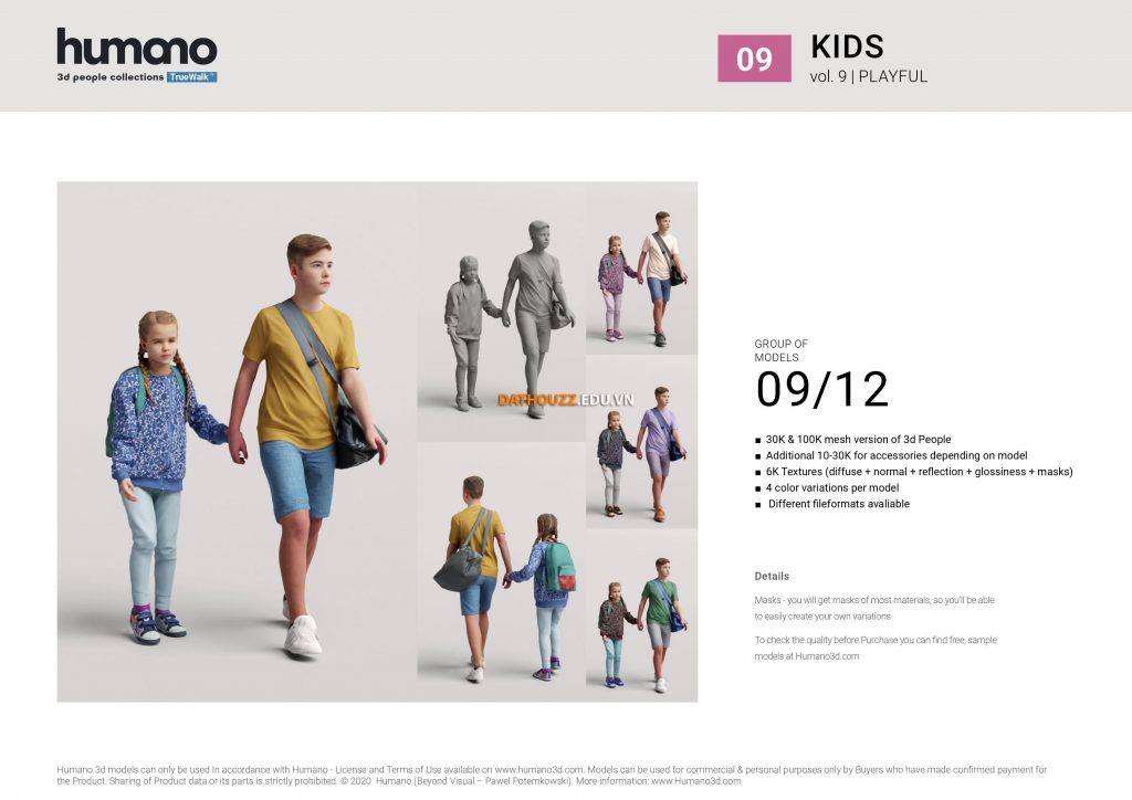 ASSETS PEOPLE VOL 6 – Enscape DatHouzz