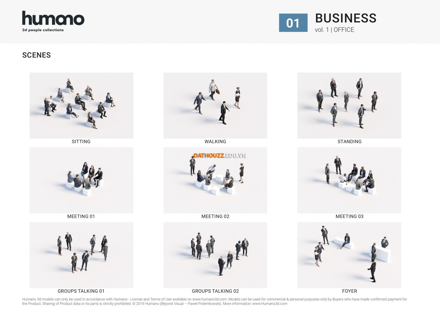 ASSETS PEOPLE VOL 1 – Enscape DatHouzz